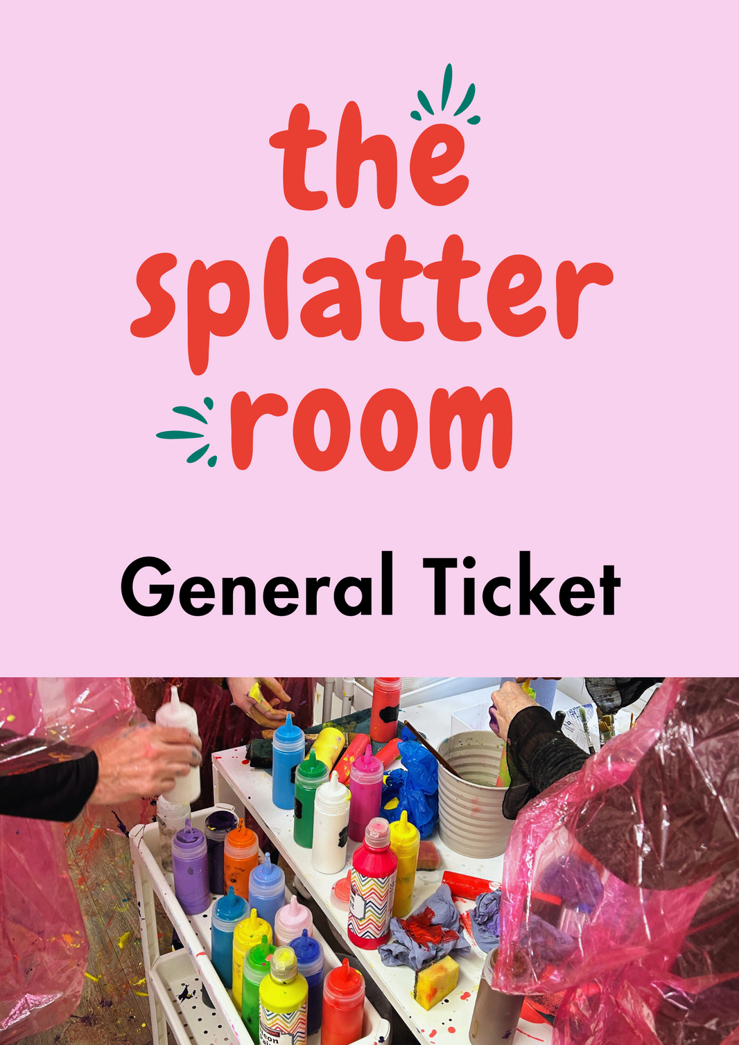 The Splatter Room, Art Experience – Effy the artist