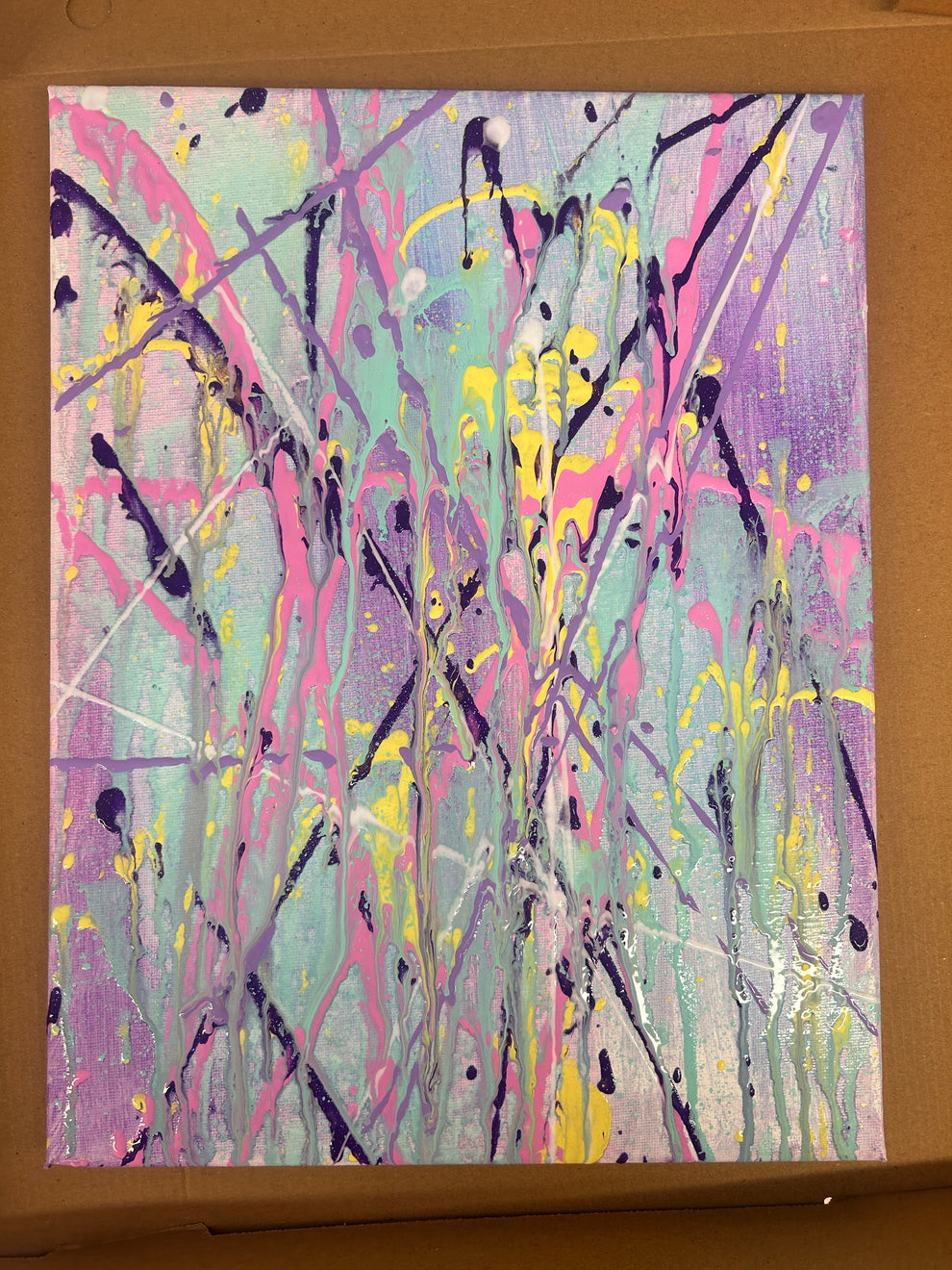 The Splatter Room, Saffron Walden – Effy the artist